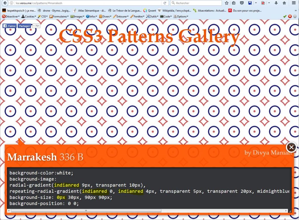 Remplacer les images par le CSS3 | lespetitspois.fr